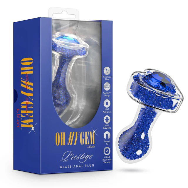 Oh My Gem – Prestige – Blue | Haus of Kink